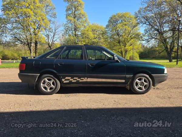 Зеленый Ауди 80 1991 в Таллин, объемом двигателя 1.90 л и пробегом 223 тыс. км за 1900 €, фото 2 на AUTOMOTO.COM.LV