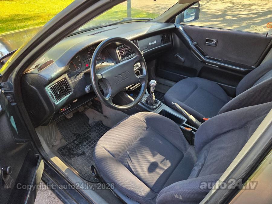 Green Audi 80 1991 in Tallinn, with an engine capacity of 1.90 L and mileage of 223 thousand km for 1900 €, photo 8 on AUTOMOTO.COM.LV