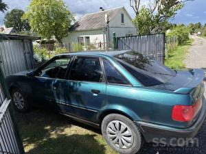 Green Audi 80 1991 in Jelgava, with an engine capacity of 2.00 L and mileage of 437 thousand km for 500 €, photo 3 on AUTOMOTO.COM.LV