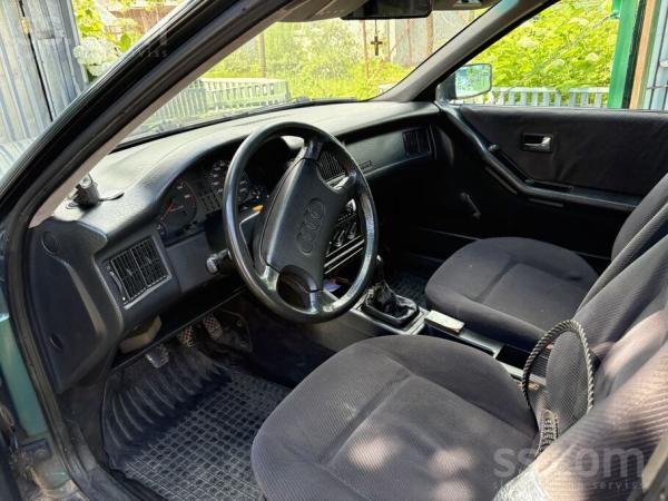 Green Audi 80 1991 in Jelgava, with an engine capacity of 2.00 L and mileage of 437 thousand km for 500 €, photo 6 on AUTOMOTO.COM.LV