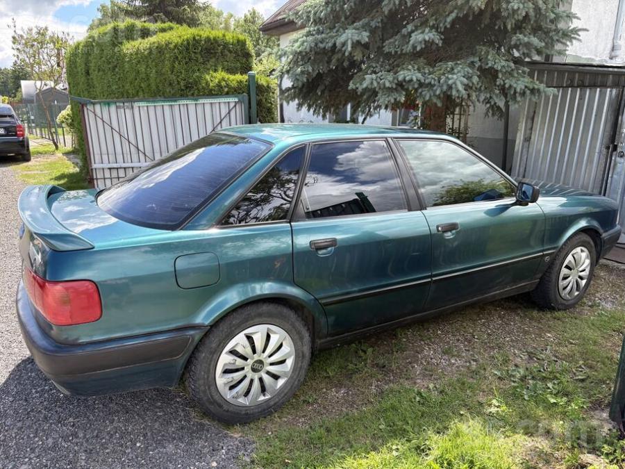 Green Audi 80 1991 in Jelgava, with an engine capacity of 2.00 L and mileage of 437 thousand km for 500 €, photo 9 on AUTOMOTO.COM.LV