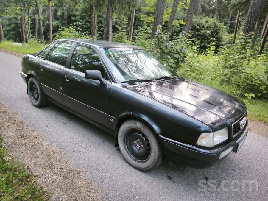 Zaļš Audi 80 1992 Rēzekne, ar dzinēja tilpumu 1.90 L un nobraukumu 604 tūkst. km par 590 €, foto 2 vietnē AUTOMOTO.COM.LV