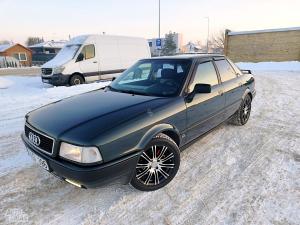 Zaļš Audi 80 1992 Jurbarkas, ar dzinēja tilpumu 2.00 L un nobraukumu 243 tūkst. km par 1450 €, foto  vietnē AUTOMOTO.COM.LV