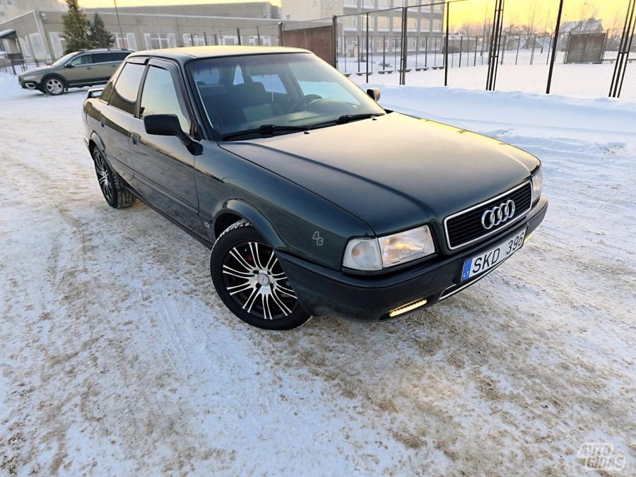 Green Audi 80 1992 in Jurbarkas, with an engine capacity of 2.00 L and mileage of 243 thousand km for 1450 €, photo 2 on AUTOMOTO.COM.LV