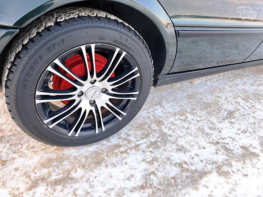 Green Audi 80 1992 in Jurbarkas, with an engine capacity of 2.00 L and mileage of 243 thousand km for 1450 €, photo 22 on AUTOMOTO.COM.LV