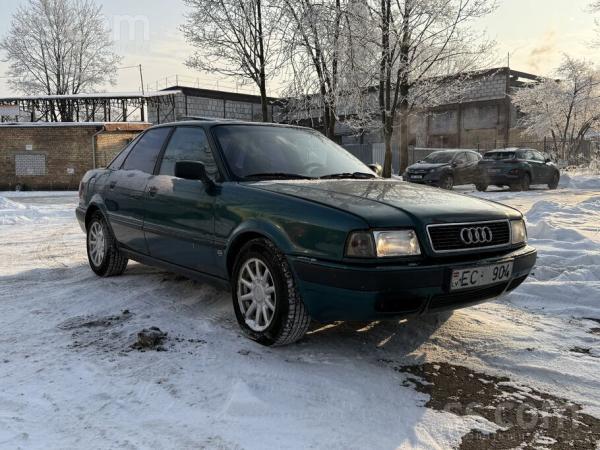 Green Audi 80 1992 in Riga, with an engine capacity of 2.30 L and mileage of 291 thousand km for 1100 €, photo 2 on AUTOMOTO.COM.LV