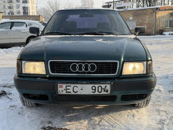 Green Audi 80 1992 in Riga, with an engine capacity of 2.30 L and mileage of 291 thousand km for 1100 €, photo 5 on AUTOMOTO.COM.LV