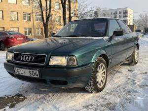 Zaļš Audi 80 1992 Rīga, ar dzinēja tilpumu 2.30 L un nobraukumu 291 tūkst. km par 1100 €, foto 6 vietnē AUTOMOTO.COM.LV