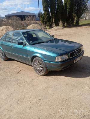 Green Audi 80 1992 in Madona, with an engine capacity of 2.00 L and mileage of 308 thousand km for 800 €, photo 8 on AUTOMOTO.COM.LV