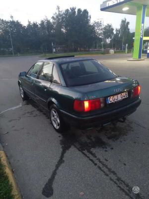 Zaļš Audi 80 1992 Viļņa, ar dzinēja tilpumu 1.98 L un nobraukumu 281 tūkst. km par 750 €, foto 8 vietnē AUTOMOTO.COM.LV