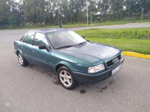 Zaļš Audi 80 1992 Viļņa, ar dzinēja tilpumu 1.98 L un nobraukumu 281 tūkst. km par 750 €, foto 16 vietnē AUTOMOTO.COM.LV