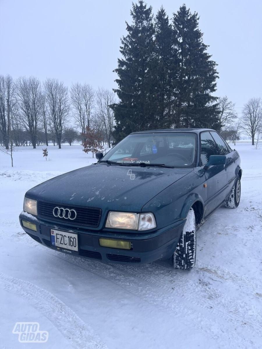 Green Audi 80 1993 in Vilkaviskis, with an engine capacity of 1.90 L and mileage of 400 thousand km for 700 €, photo 2 on AUTOMOTO.COM.LV