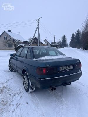 Green Audi 80 1993 in Vilkaviskis, with an engine capacity of 1.90 L and mileage of 400 thousand km for 700 €, photo 4 on AUTOMOTO.COM.LV