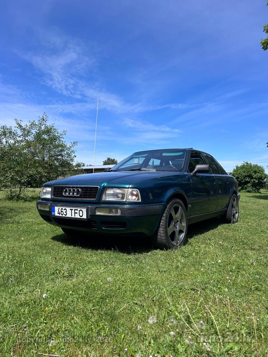 Green Audi 80 1993 in Tallinn, with an engine capacity of 2.30 L and mileage of 293 thousand km for 3500 €, photo 1 on AUTOMOTO.COM.LV