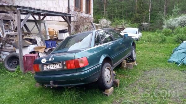 Зеленый Ауди 80 1993 в Рига, объемом двигателя 2.00 л и пробегом 315 тыс. км за 500 €, фото 2 на AUTOMOTO.COM.LV