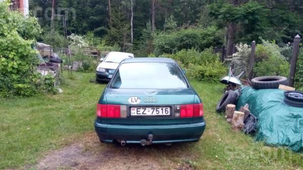 Зеленый Ауди 80 1993 в Рига, объемом двигателя 2.00 л и пробегом 315 тыс. км за 500 €, фото 4 на AUTOMOTO.COM.LV