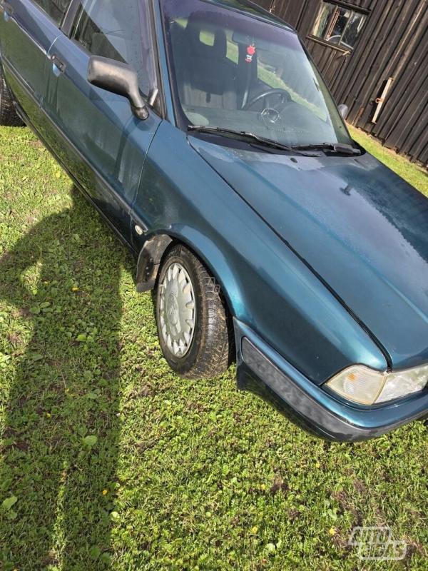 Green Audi 80 1993 in Raseiniai, with an engine capacity of 1.90 L and mileage of 474 thousand km for 650 €, photo 10 on AUTOMOTO.COM.LV