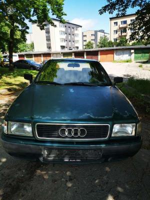 Zaļš Audi 80 1993 Kauņa, ar dzinēja tilpumu 2.00 L un nobraukumu 299 tūkst. km par 666 €, foto 6 vietnē AUTOMOTO.COM.LV