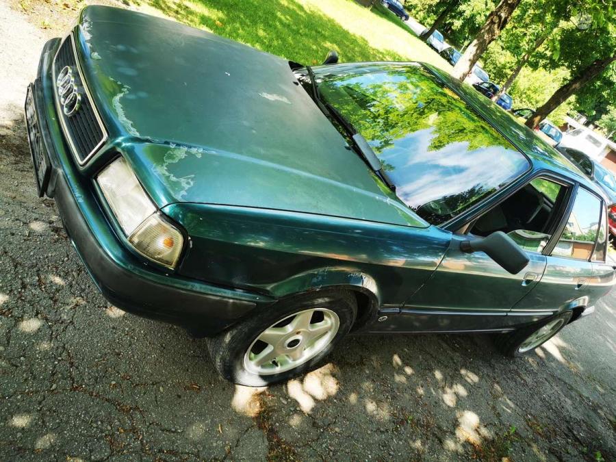 Zaļš Audi 80 1993 Kauņa, ar dzinēja tilpumu 2.00 L un nobraukumu 299 tūkst. km par 666 €, foto 7 vietnē AUTOMOTO.COM.LV
