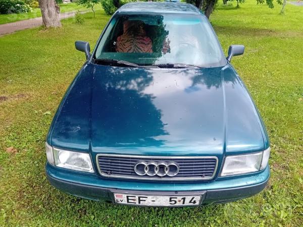 Зеленый Ауди 80 1993 в Резекне, объемом двигателя 1.90 л и пробегом 341 тыс. км за 700 €, фото 1 на AUTOMOTO.COM.LV
