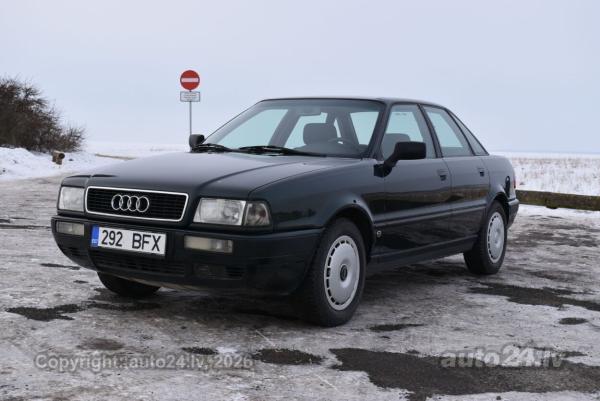Green Audi 80 1994 in Tallinn, with an engine capacity of 2.00 L and mileage of 266 thousand km for 2250 €, photo 1 on AUTOMOTO.COM.LV