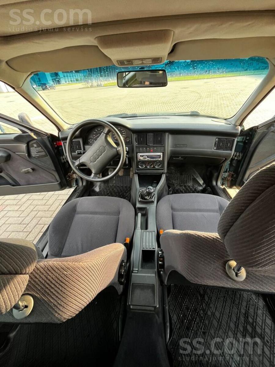 Zaļš Audi 80 1994 Valmiera, ar dzinēja tilpumu 2.00 L un nobraukumu 0 tūkst. km par 950 €, foto 8 vietnē AUTOMOTO.COM.LV