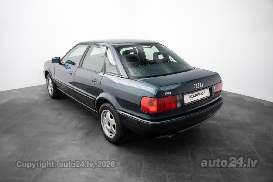 Green Audi 80 1994 in Tallinn, with an engine capacity of 2.00 L and mileage of 163 thousand km for 3999 €, photo 7 on AUTOMOTO.COM.LV