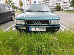 Зеленый Ауди 80 1994 в Цесис, объемом двигателя 2.00 л и пробегом 0 тыс. км за 950 €, фото  на AUTOMOTO.COM.LV