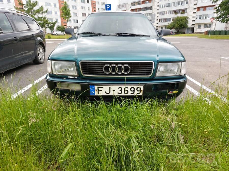 Зеленый Ауди 80 1994 в Цесис, объемом двигателя 2.00 л и пробегом 0 тыс. км за 950 €, фото 1 на AUTOMOTO.COM.LV
