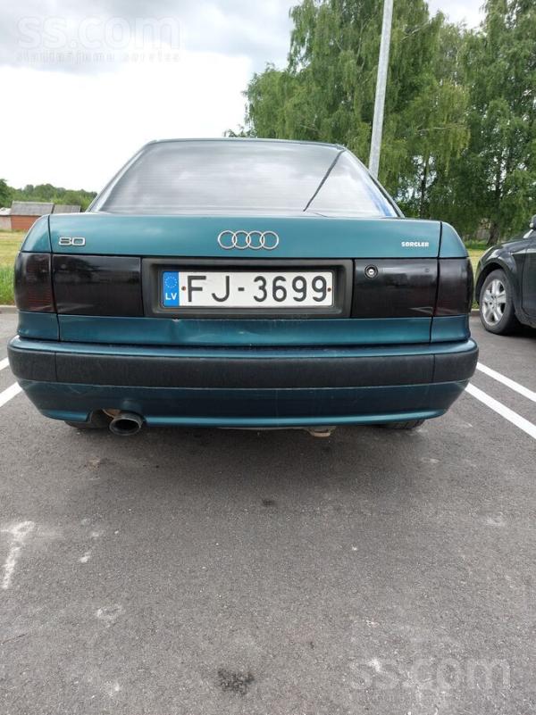 Green Audi 80 1994 in Cesis, with an engine capacity of 2.00 L and mileage of 0 thousand km for 950 €, photo 3 on AUTOMOTO.COM.LV