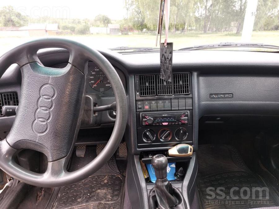 Зеленый Ауди 80 1994 в Цесис, объемом двигателя 2.00 л и пробегом 0 тыс. км за 950 €, фото 6 на AUTOMOTO.COM.LV