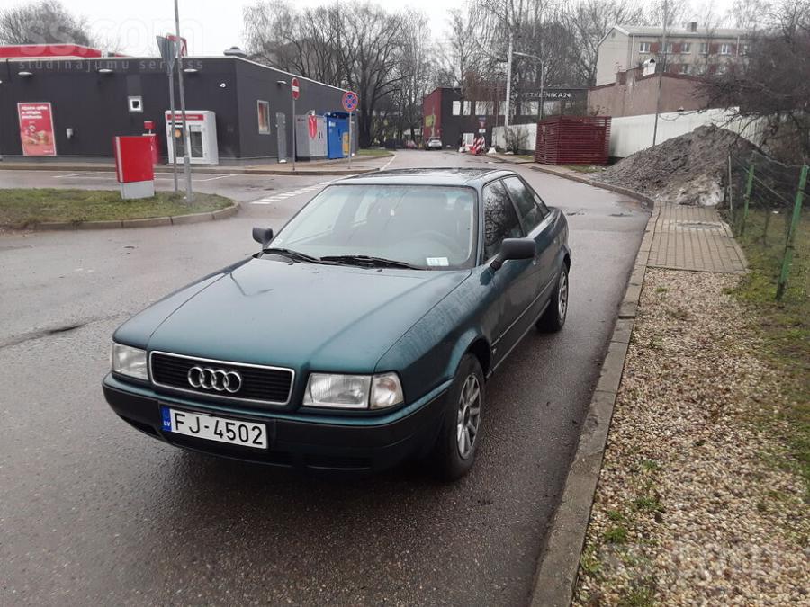 Zaļš Audi 80 1994 Rīga, ar dzinēja tilpumu 2.00 L un nobraukumu 0 tūkst. km par 2200 €, foto 1 vietnē AUTOMOTO.COM.LV