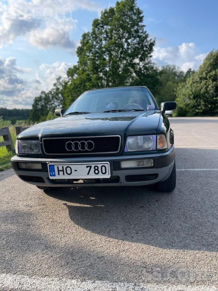 Zaļš Audi 80 1994 Kuldīga, ar dzinēja tilpumu 2.00 L un nobraukumu 422 tūkst. km par 1200 €, foto 5 vietnē AUTOMOTO.COM.LV
