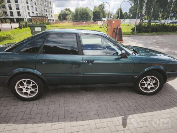 Зеленый Ауди 80 1994 в Рига, объемом двигателя 1.90 л и пробегом 361 тыс. км за 1250 €, фото 2 на AUTOMOTO.COM.LV
