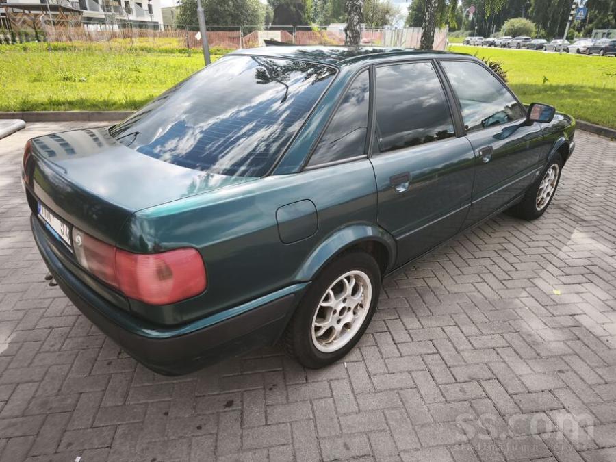 Зеленый Ауди 80 1994 в Рига, объемом двигателя 1.90 л и пробегом 361 тыс. км за 1250 €, фото 17 на AUTOMOTO.COM.LV