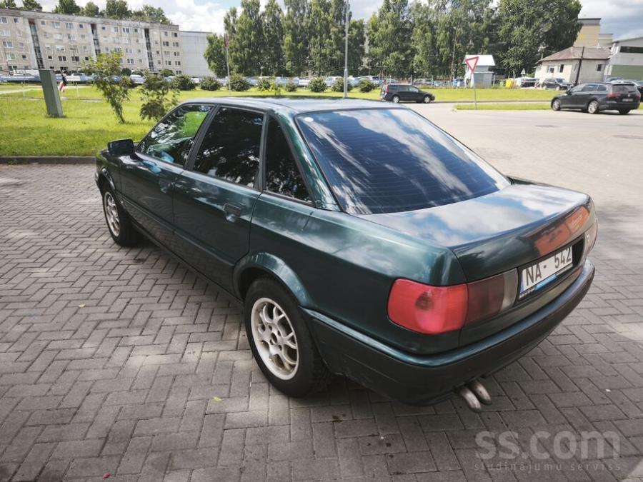 Зеленый Ауди 80 1994 в Рига, объемом двигателя 1.90 л и пробегом 361 тыс. км за 1250 €, фото 18 на AUTOMOTO.COM.LV