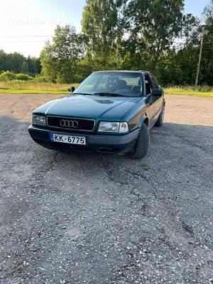 Green Audi 80 1994 in Limbazi, with an engine capacity of 1.90 L and mileage of 431 thousand km for 700 €, photo  on AUTOMOTO.COM.LV