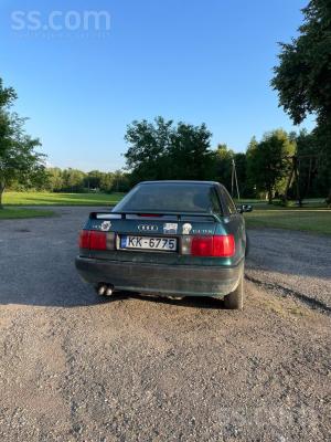 Green Audi 80 1994 in Limbazi, with an engine capacity of 1.90 L and mileage of 431 thousand km for 700 €, photo 5 on AUTOMOTO.COM.LV