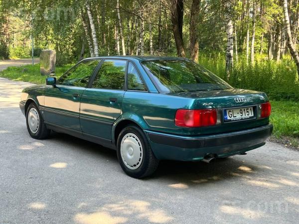 Green Audi 80 1994 in Riga, with an engine capacity of 2.00 L and mileage of 0 thousand km for 899 €, photo 3 on AUTOMOTO.COM.LV
