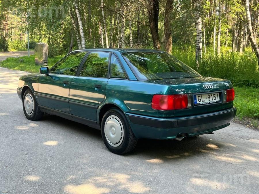 Зеленый Ауди 80 1994 в Рига, объемом двигателя 2.00 л и пробегом 0 тыс. км за 899 €, фото 4 на AUTOMOTO.COM.LV