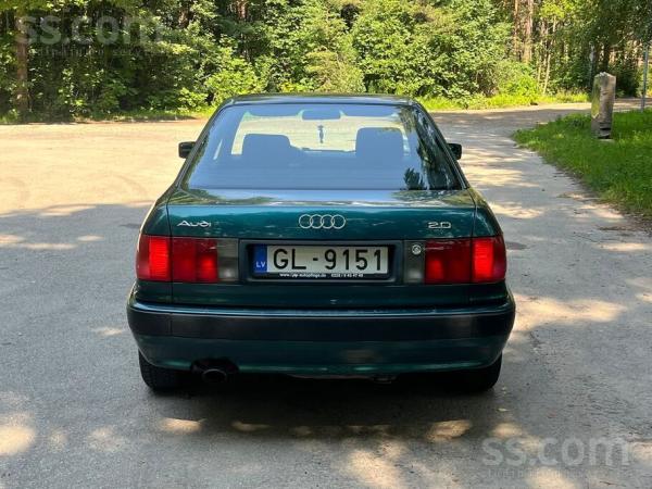 Green Audi 80 1994 in Riga, with an engine capacity of 2.00 L and mileage of 0 thousand km for 899 €, photo 4 on AUTOMOTO.COM.LV
