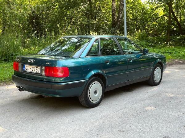Green Audi 80 1994 in Riga, with an engine capacity of 2.00 L and mileage of 0 thousand km for 899 €, photo 5 on AUTOMOTO.COM.LV