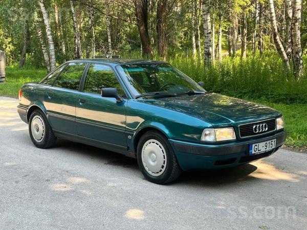 Green Audi 80 1994 in Riga, with an engine capacity of 2.00 L and mileage of 0 thousand km for 899 €, photo 7 on AUTOMOTO.COM.LV