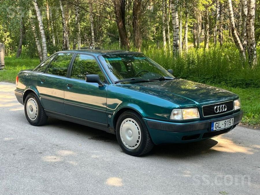 Зеленый Ауди 80 1994 в Рига, объемом двигателя 2.00 л и пробегом 0 тыс. км за 899 €, фото 8 на AUTOMOTO.COM.LV