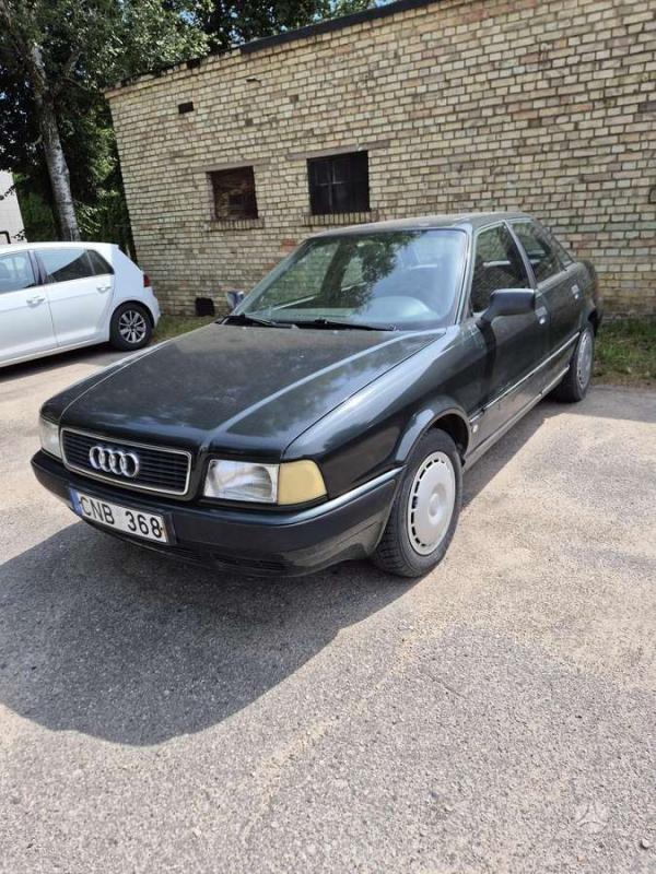 Зеленый Ауди 80 1994 в Вильнюс, объемом двигателя 2.00 л и пробегом 300 тыс. км за 1200 €, фото 3 на AUTOMOTO.COM.LV