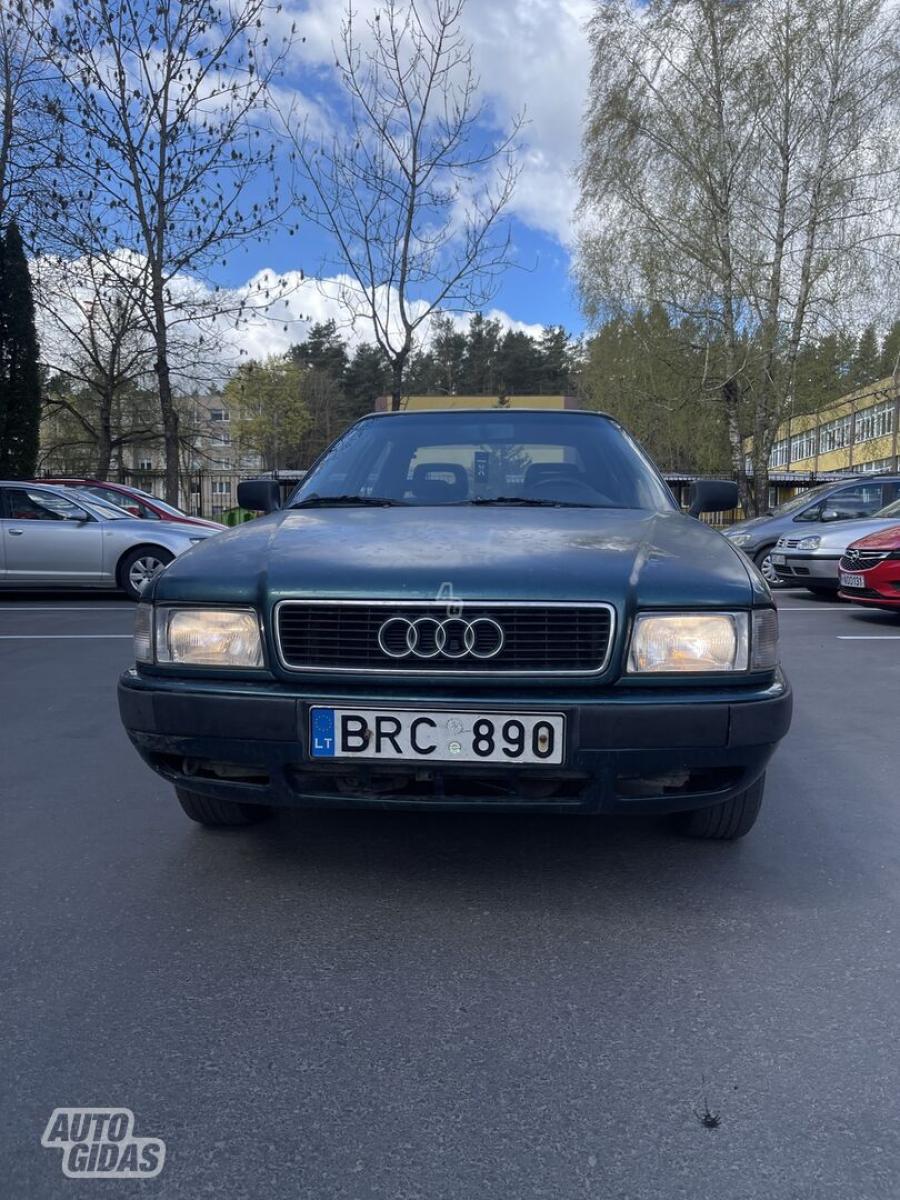 Zaļš Audi 80 1995 Utena, ar dzinēja tilpumu 2.00 L un nobraukumu 240 tūkst. km par 650 €, foto 8 vietnē AUTOMOTO.COM.LV