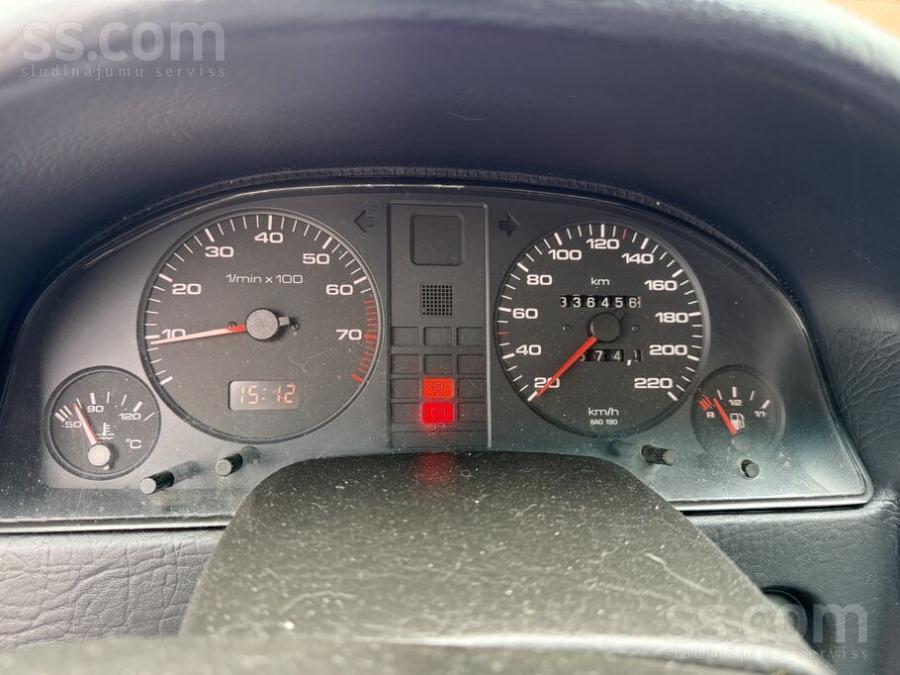 Green Audi 80 1995 in Daugavpils, with an engine capacity of 2.00 L and mileage of 337 thousand km for 520 €, photo 10 on AUTOMOTO.COM.LV