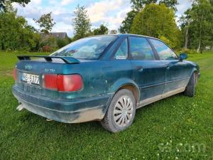 Zaļš Audi 80 1995 Gulbene, ar dzinēja tilpumu 1.90 L un nobraukumu 413 tūkst. km par 600 €, foto  vietnē AUTOMOTO.COM.LV