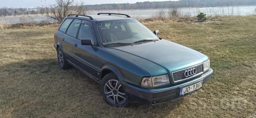 Green Audi 80 1993 in Riga, with an engine capacity of 2.00 L and mileage of 265 thousand km for 450 €, photo 7 on AUTOMOTO.COM.LV