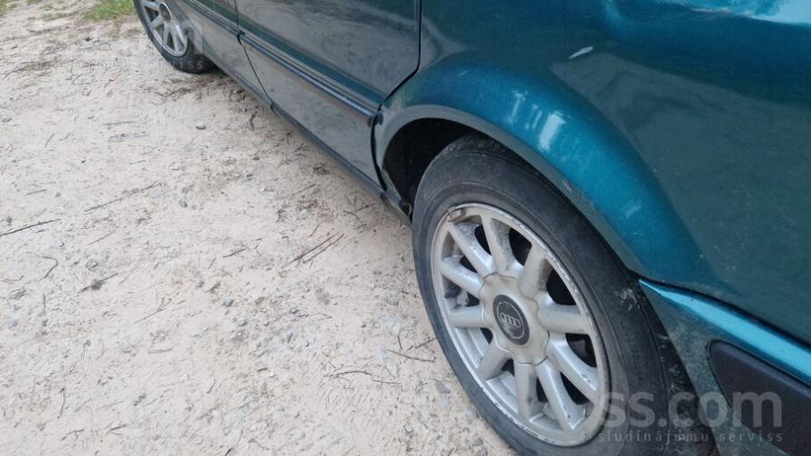 Green Audi 80 1993 in Riga, with an engine capacity of 1.90 L and mileage of 0 thousand km for 530 €, photo 9 on AUTOMOTO.COM.LV